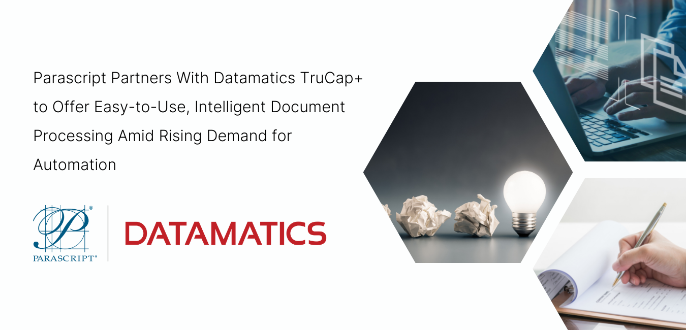 Parascript Partners with Datamatics | Parascript News | Parascript